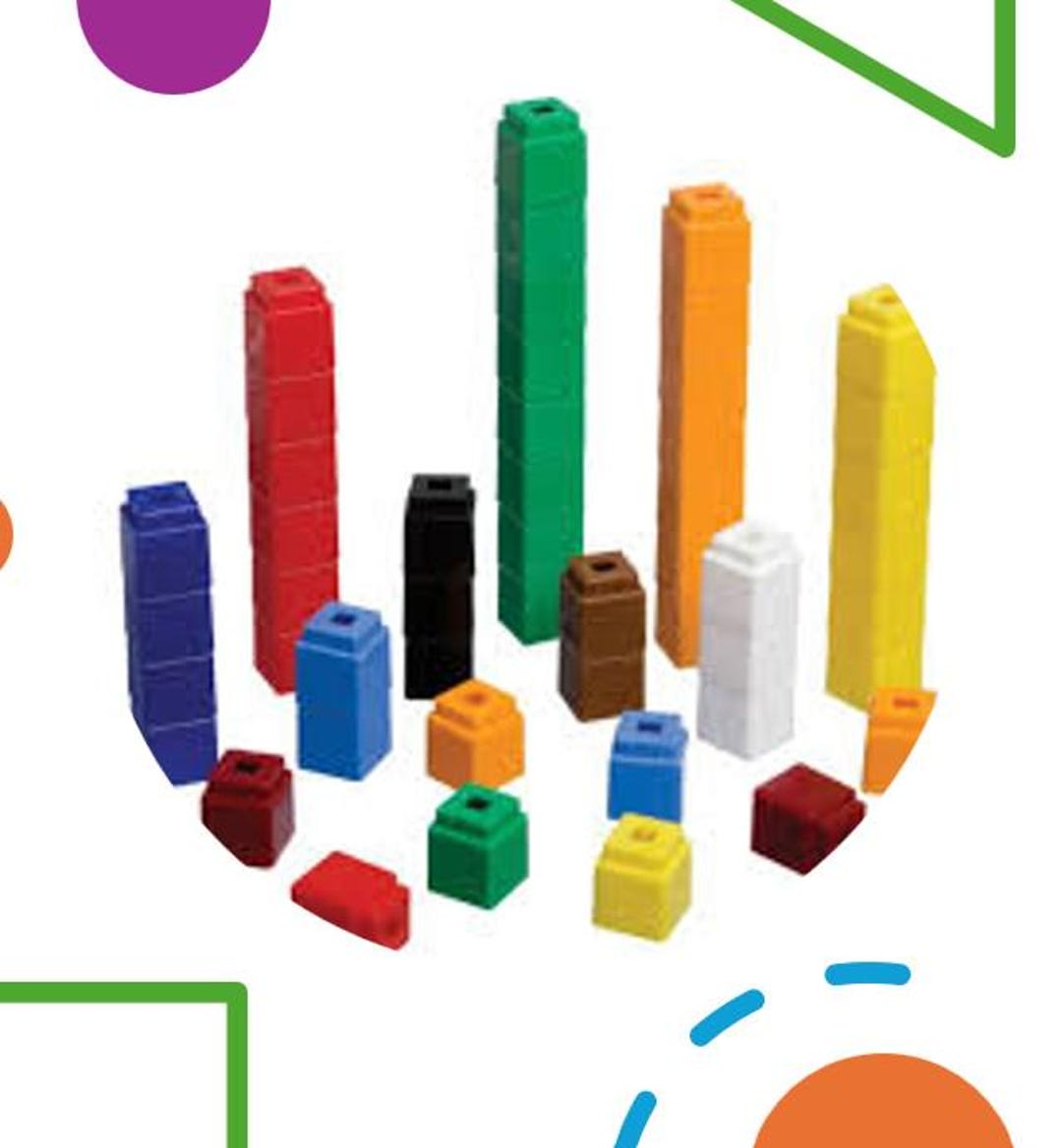 Activity and Game Cards for Unifix Cubes Preschool-first Grade - Etsy