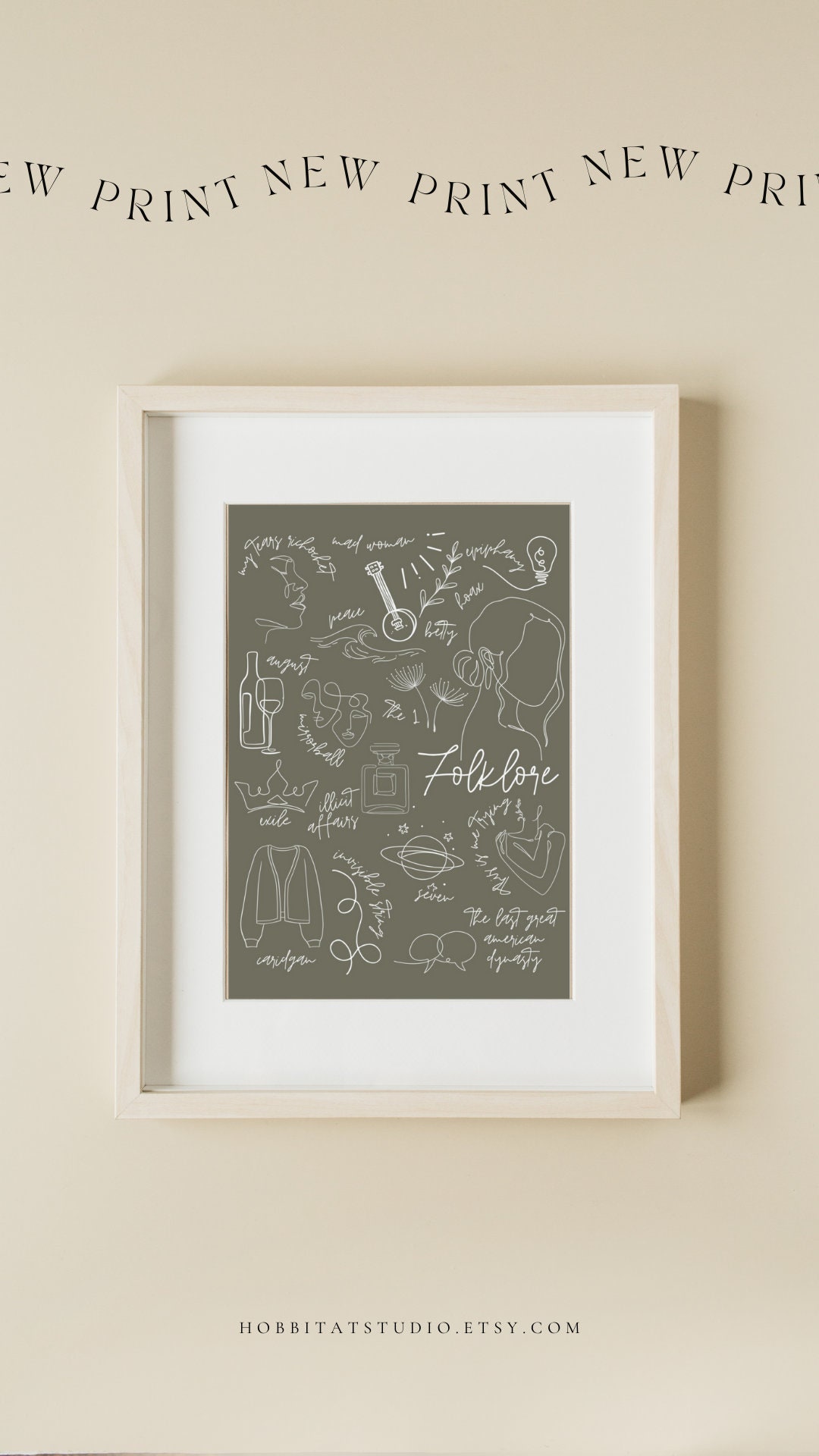 Folklore Era Collage, Folklore Album Tracklist, Folklore Poster, TS ...