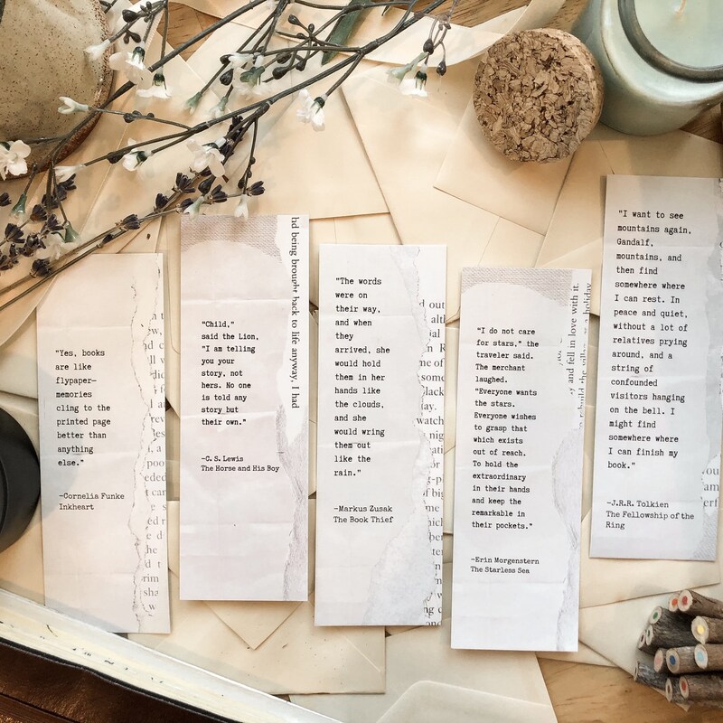 Literary Quotes - Etsy