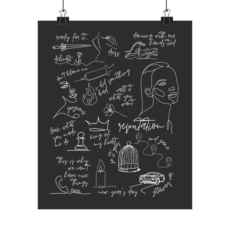 Reputation Era Collage, Reputation Album Tracklist, Reputation Taylor ...