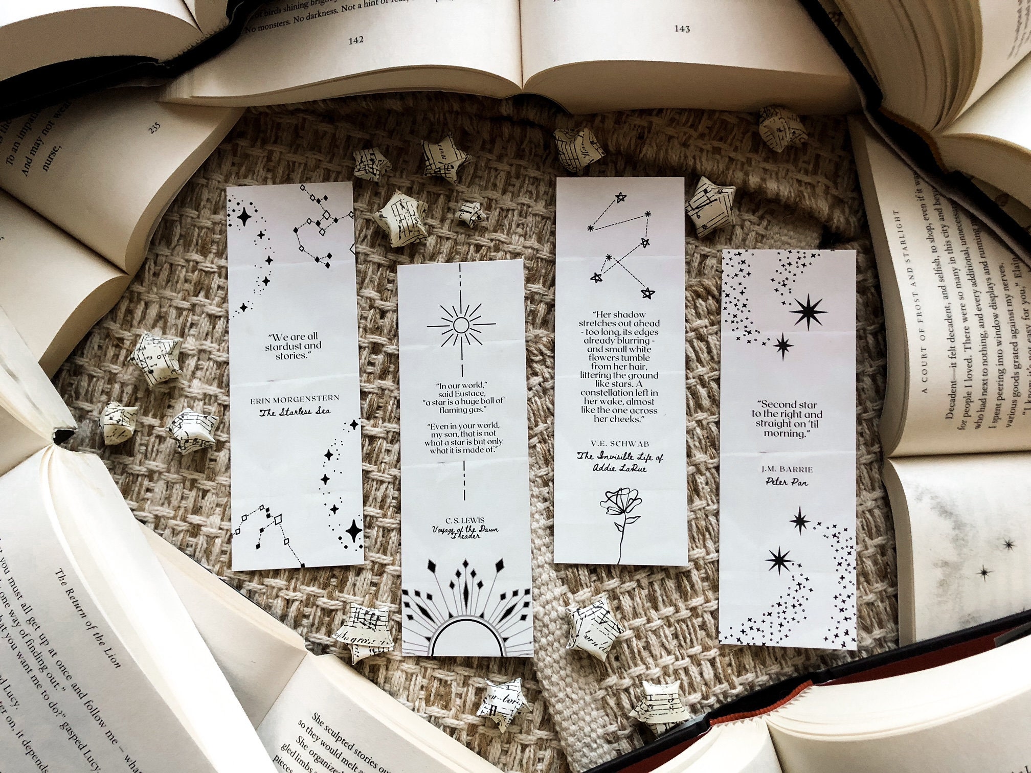Starlight Collection: Starless Sea Bookmark, Peter Pan Bookmark ...