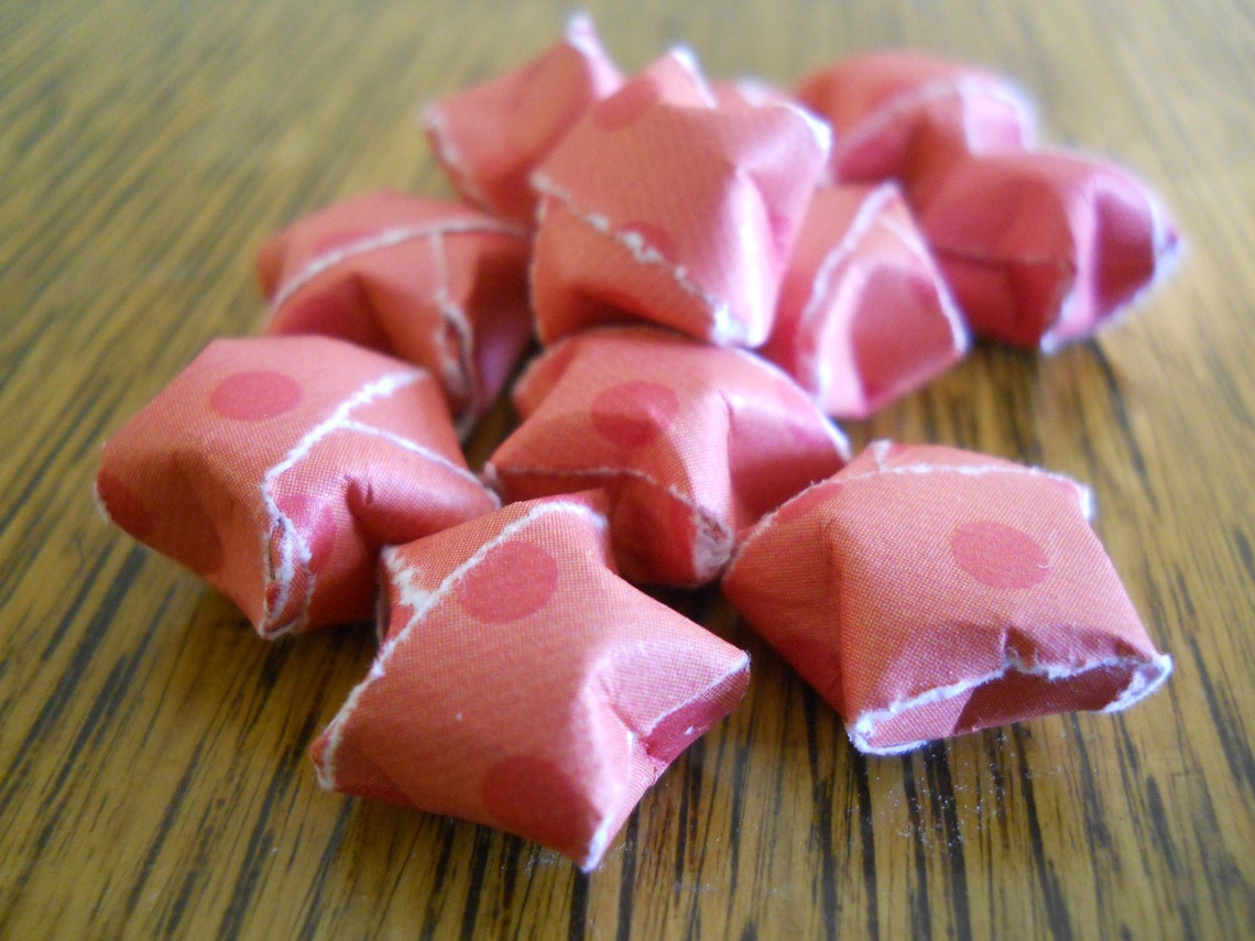 Red Lucky Stars - Origami Stars - Wishing Stars - Birthday Decor ...