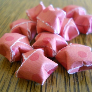 Red Lucky Stars - Origami Stars - Wishing Stars - Birthday Decor ...