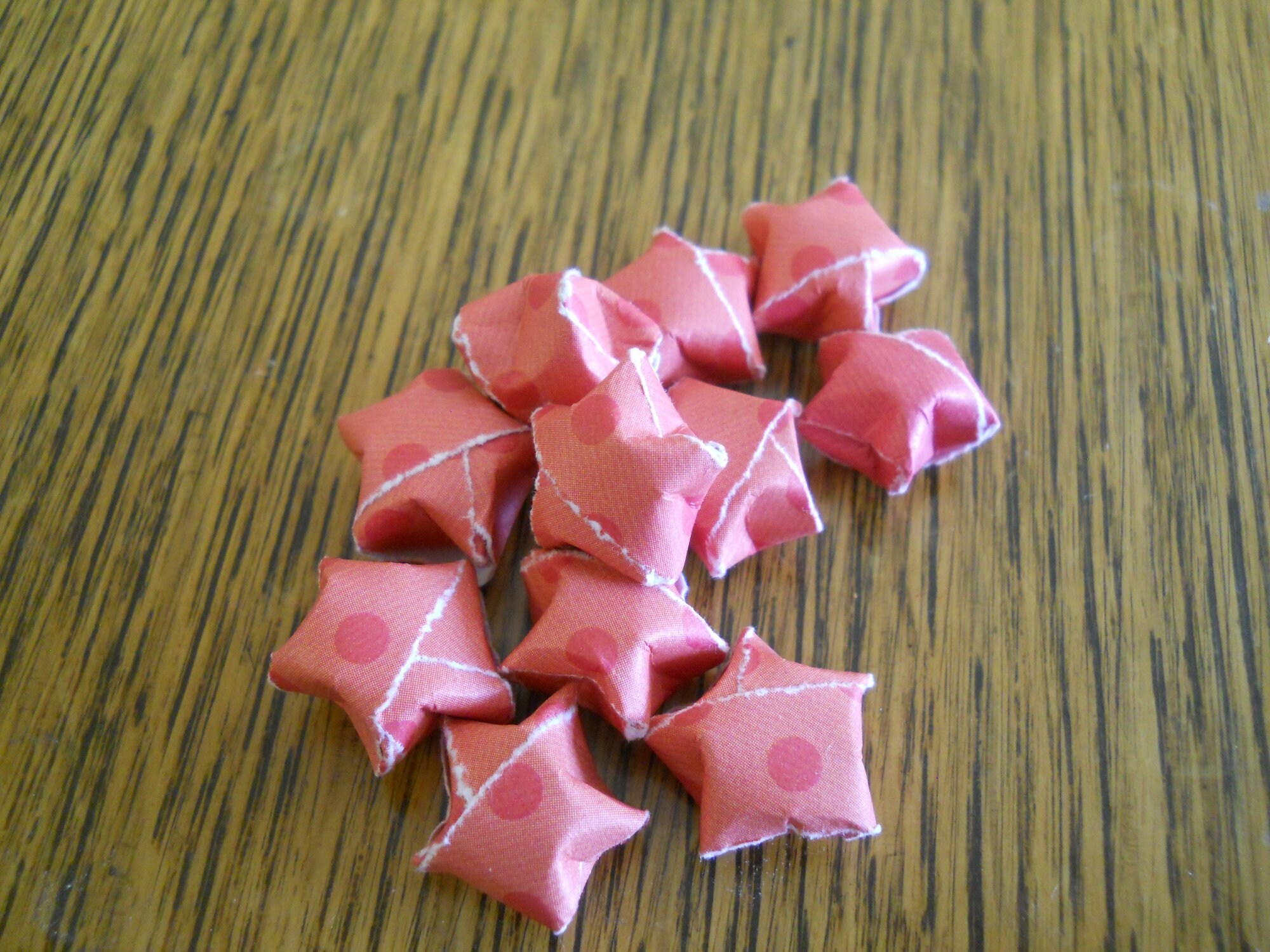 Red Lucky Stars - Origami Stars - Wishing Stars - Birthday Decor ...