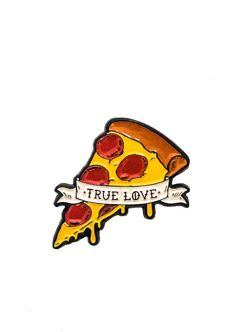 Pizza Soft Enamel Pin Cool Enamel Pins Cute Pins | Etsy