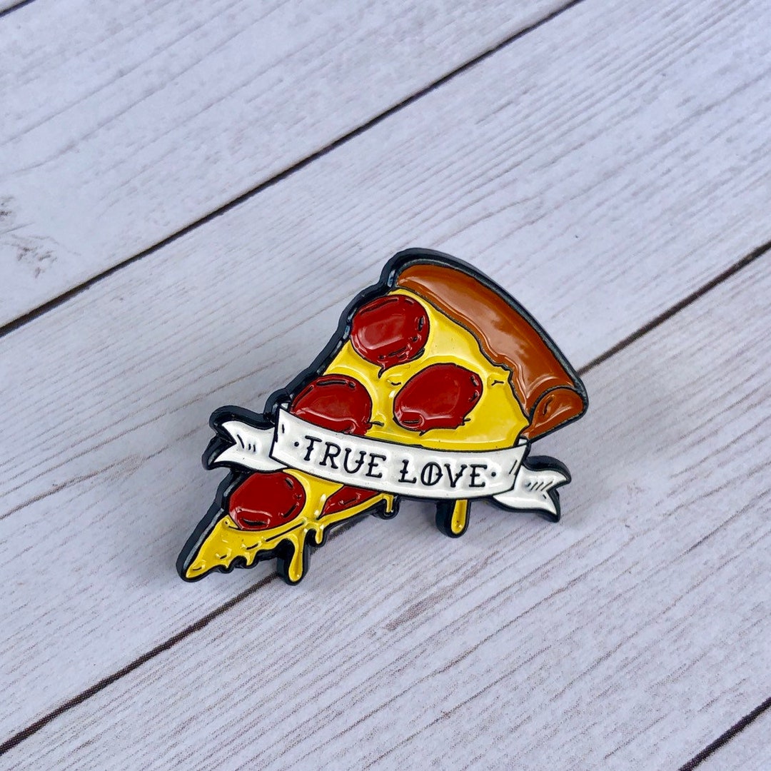 Pizza Soft Enamel Pin, Cool Enamel Pins, Cute Pins - Etsy