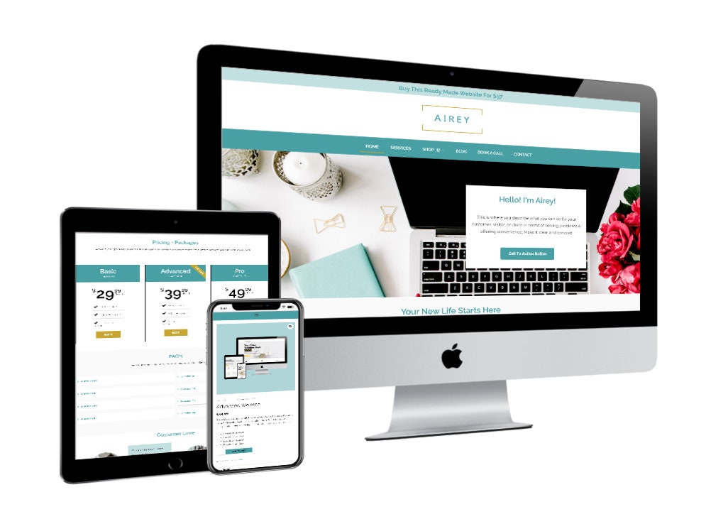 Wordpress Theme Pre Built Website, Custom Ecommerce Website, Online ...