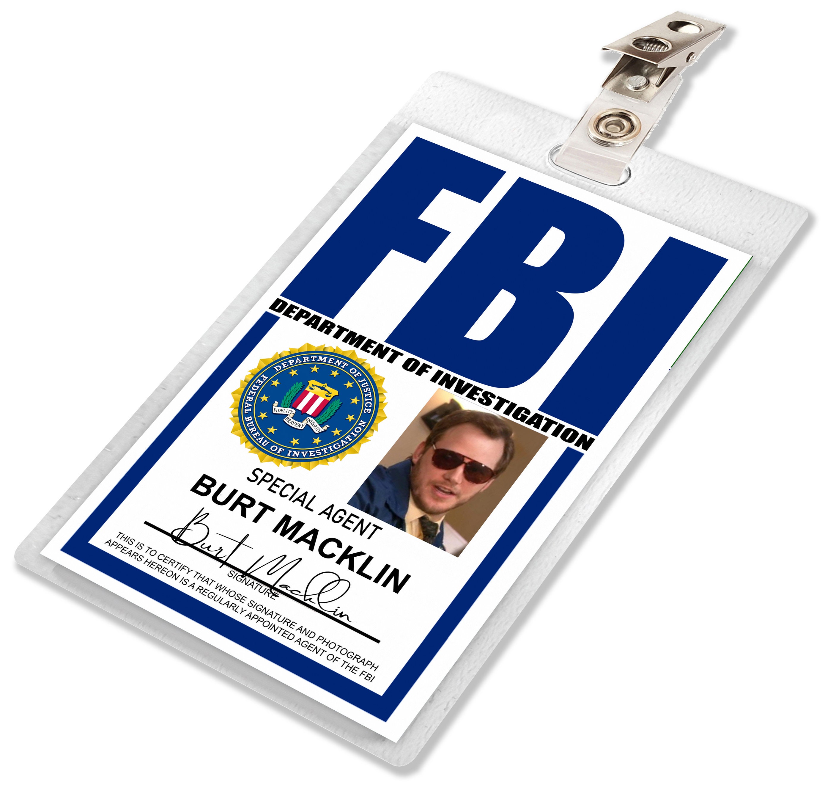 Fbi Id Card Maker