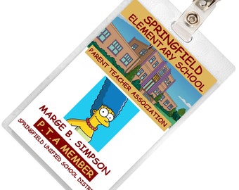 Homer Simpson of the Simpsons Springfield Power Plant ID Card - Etsy