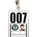 James Bond 007 MI6 / SIS British Secret Intelligence Service ID Badge ...