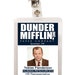 The Office Toby Flenderson Dunder Mifflin ID Badge Cosplay Costume Name ...