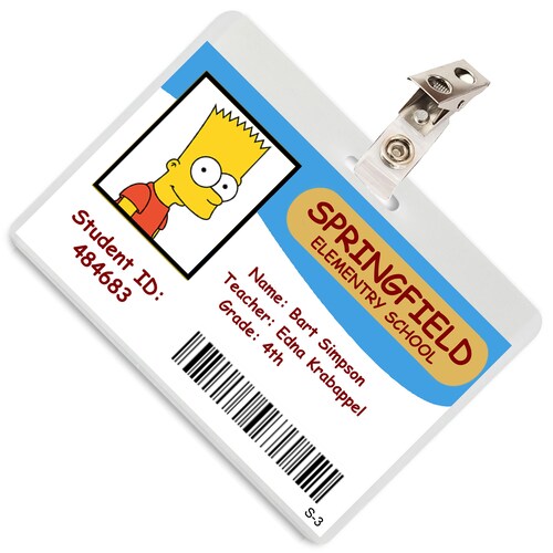 Homer Simpson of the Simpsons Springfield Power Plant ID Card - Etsy