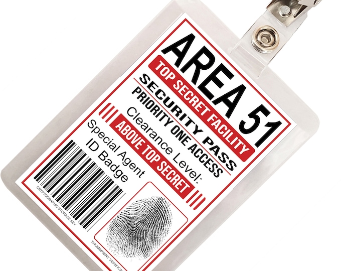 X FILES Dana Scully FBI ID Badge Name Tag Card Laminate - Etsy