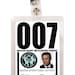 James Bond 007 MI6 / SIS British Secret Intelligence Service ID Badge ...