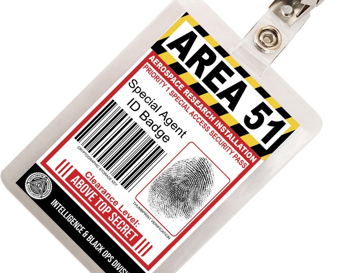 X FILES Dana Scully FBI ID Badge Name Tag Card Laminate - Etsy