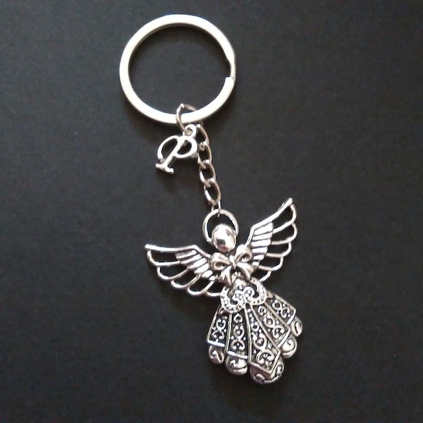 Angel Keyring - Etsy