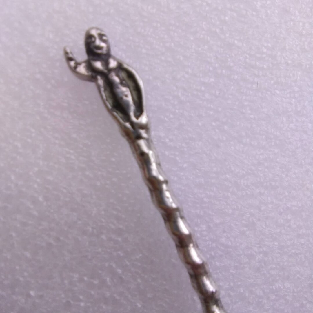 Unusual Dutch Silver Hanau Figural Spoon Jans Rinze Spaanstra 1880s - Etsy
