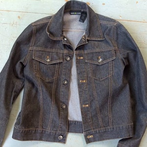 Luna and Full Moon Crowned Hand Painted Boho Jean Jacket - Etsy