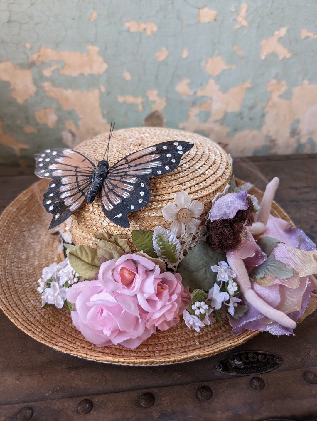 Fairy Flower Tea Party Sun Hat - Etsy