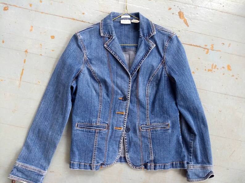 Hand Painted Night Sky Denim Jacket | Etsy