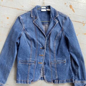 Hand Painted Night Sky Denim Jacket - Etsy