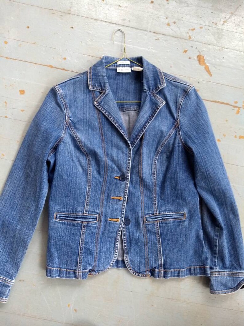 Hand Painted Night Sky Denim Jacket - Etsy