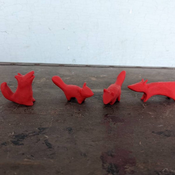 Clay Fox - Etsy