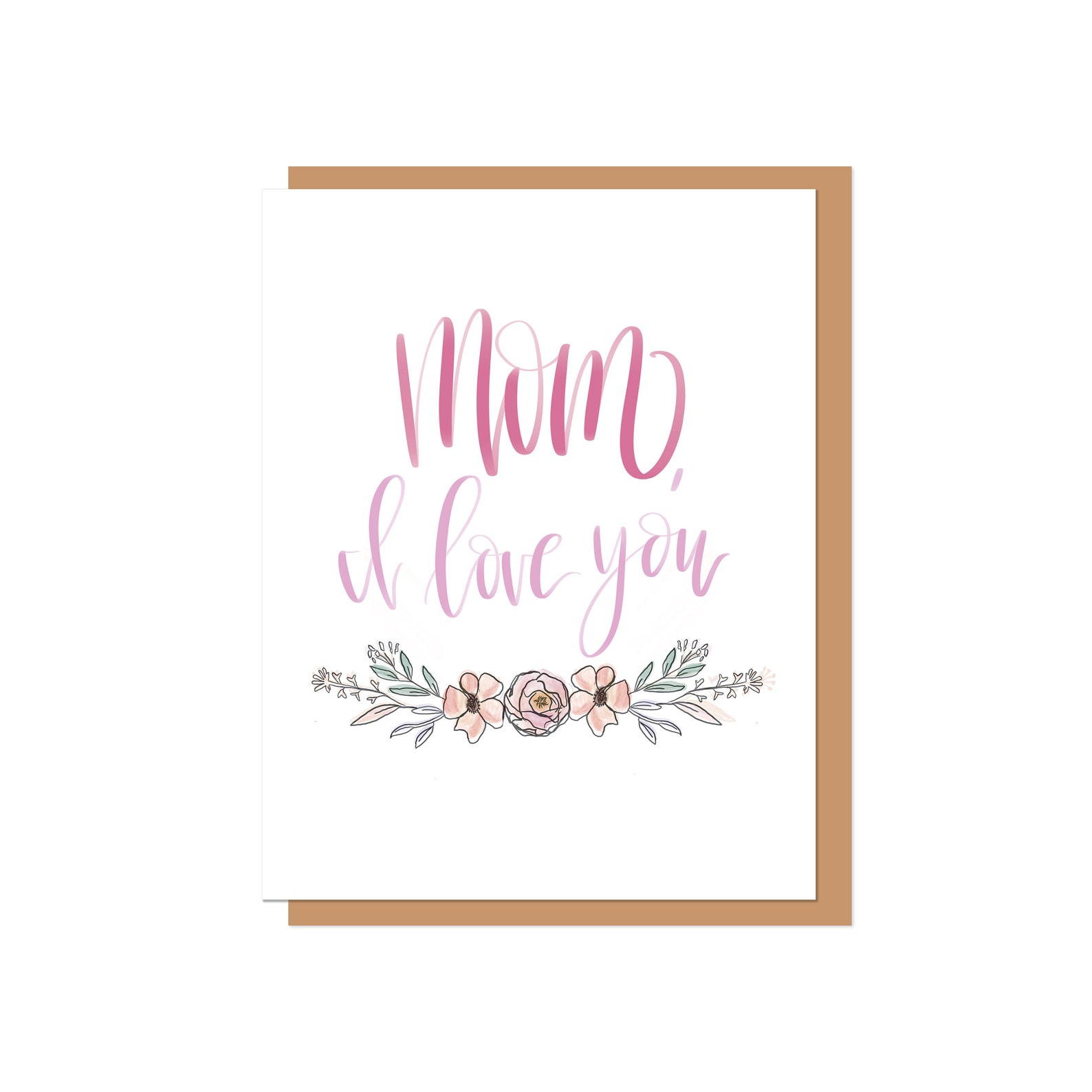 Mom, I Love You, Mother's Day Love, Gift, Card, Stationary, Flowers ...