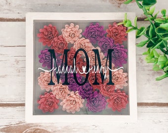 Shadow Box Mom | Etsy