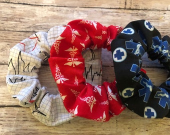 Nurse Scrunchies - Etsy