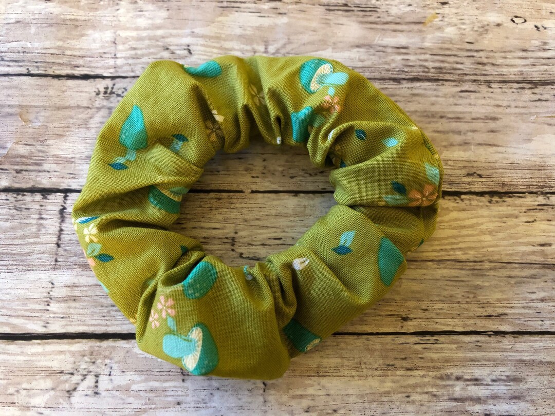 Mushroom Scrunchie Citron Hair Scrunchie Retro Mushroom - Etsy UK