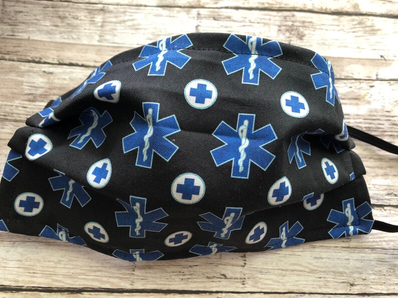 EMT Face Mask EMS Mask Medical Face Mask Ambulance Face | Etsy