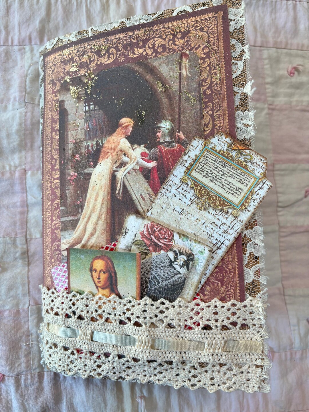 Medieval Maidens Junk Journal Renaissance Journal With Soft Cover and ...
