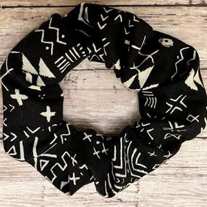 Tribal Scrunchies- Native American Fabric Hair Scrunchie Ponytail ...