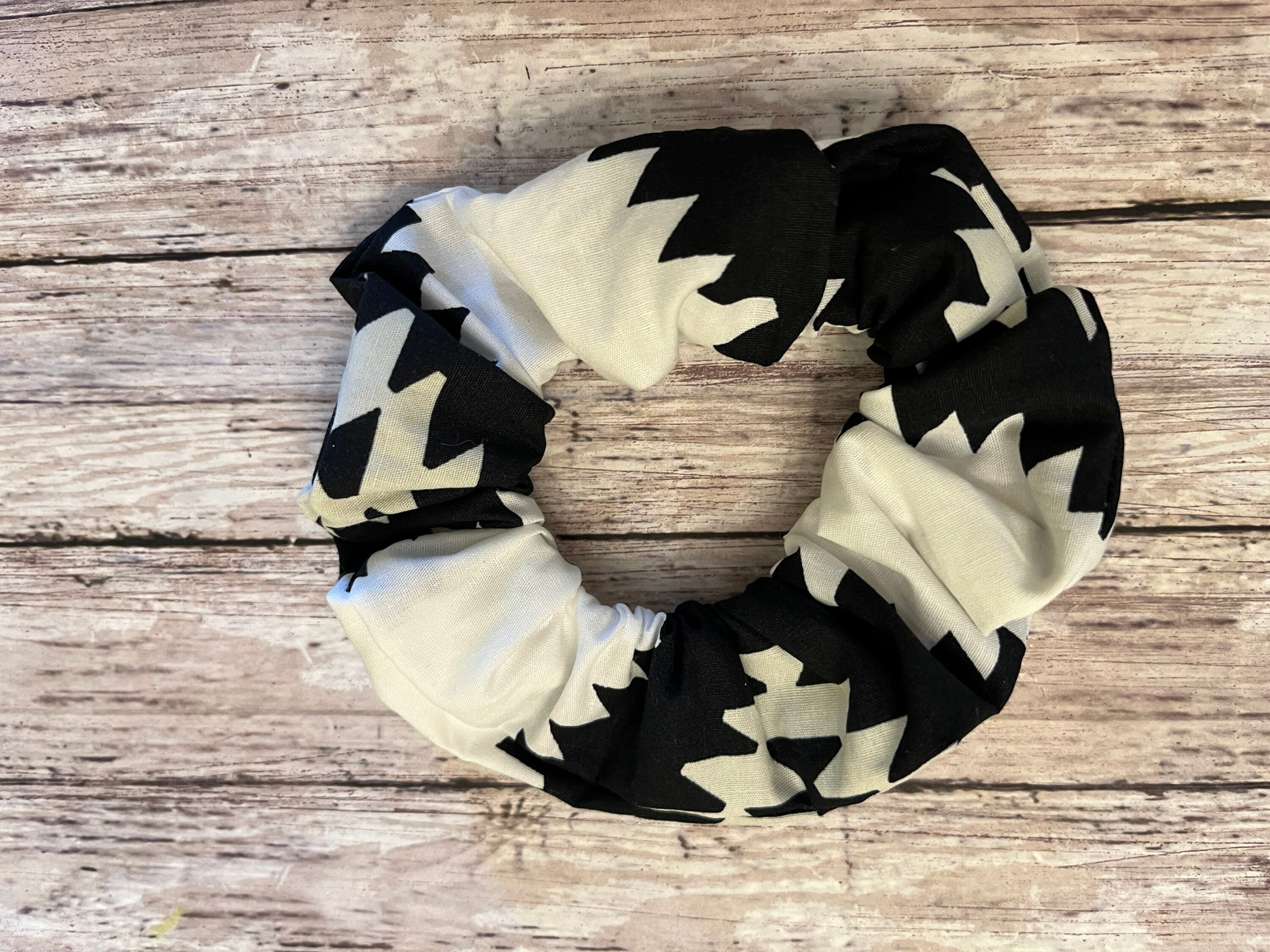 Tribal Scrunchies- Native American Fabric Hair Scrunchie Ponytail ...