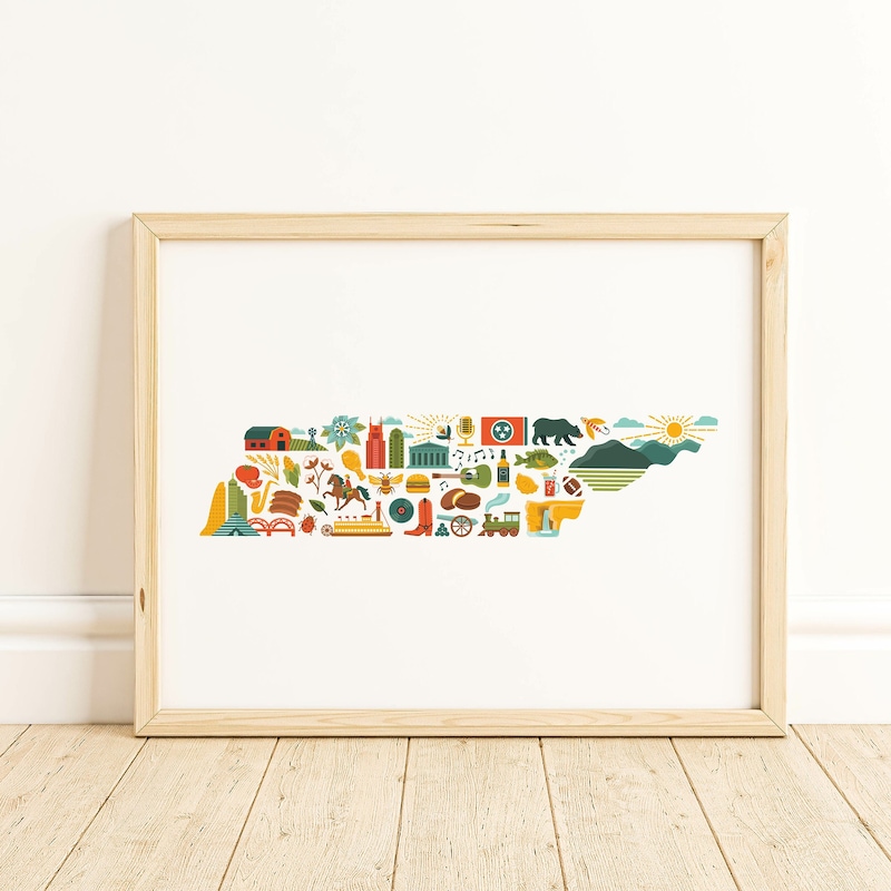 Tennessee Art - Etsy