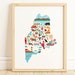 California State Print California Decor California Wall Print ...