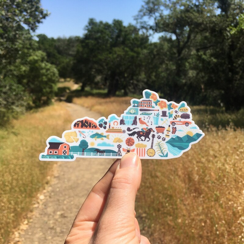 Kentucky Car Decal - Etsy