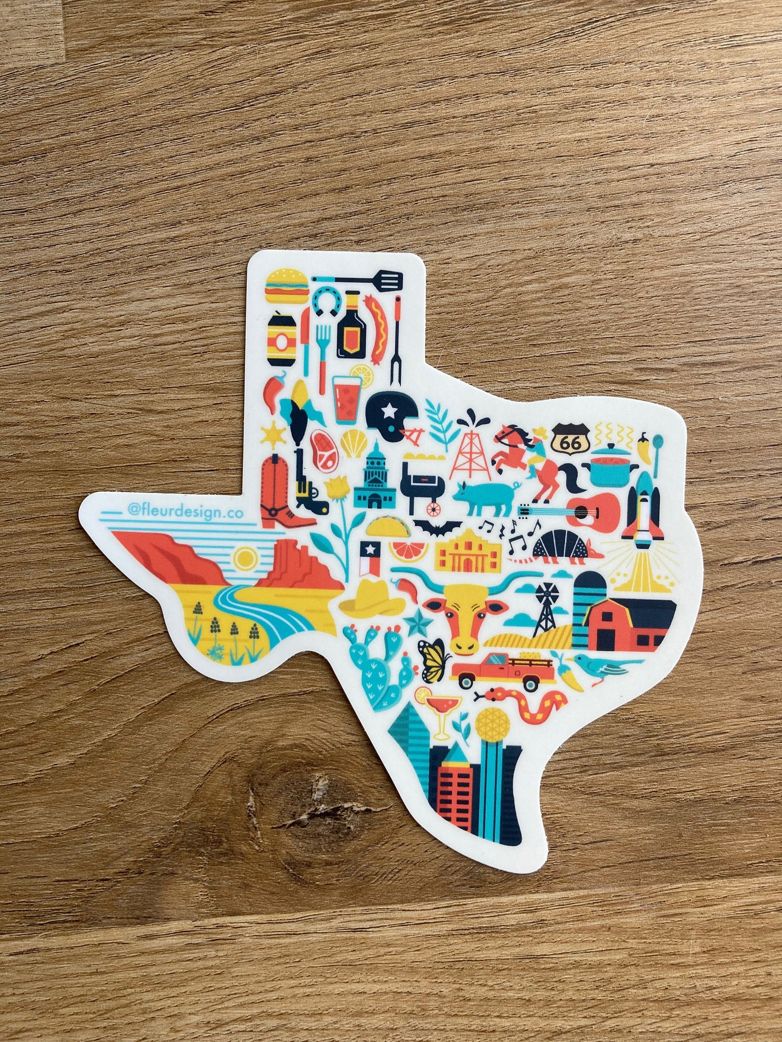 Texas Vinyl Sticker Texas Waterproof Car Decal Laptop - Etsy