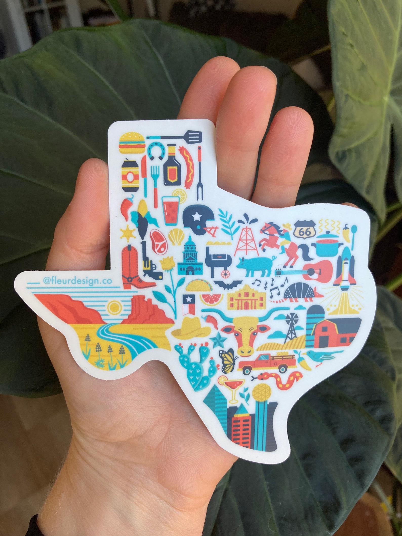 Texas Vinyl Sticker Texas Waterproof Car Decal Laptop - Etsy