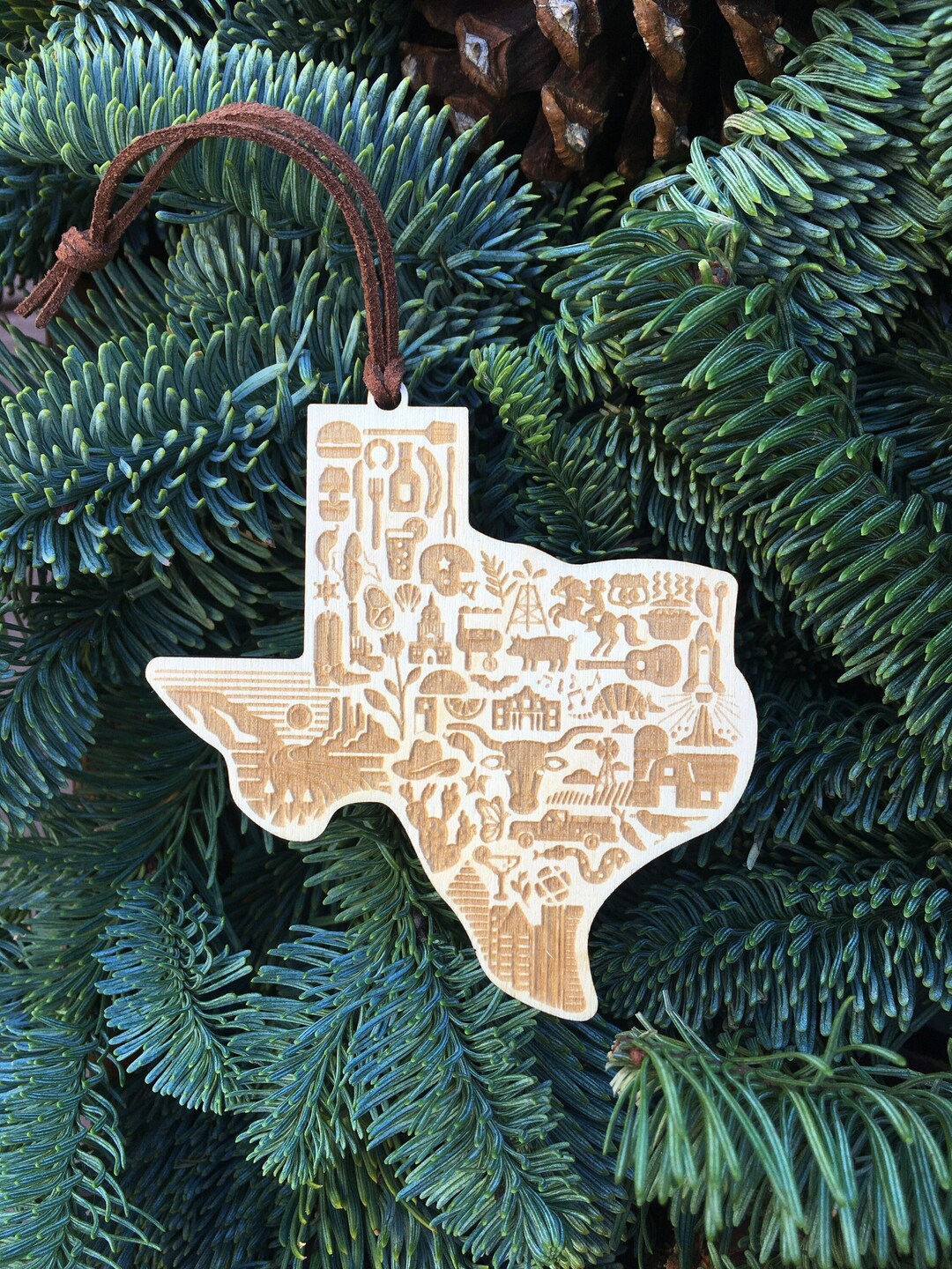 Texas Ornament, Texas State Gift, Home State Christmas Gift, Going Away ...