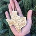 Texas Ornament, Texas State Gift, Home State Christmas Gift, Going Away ...