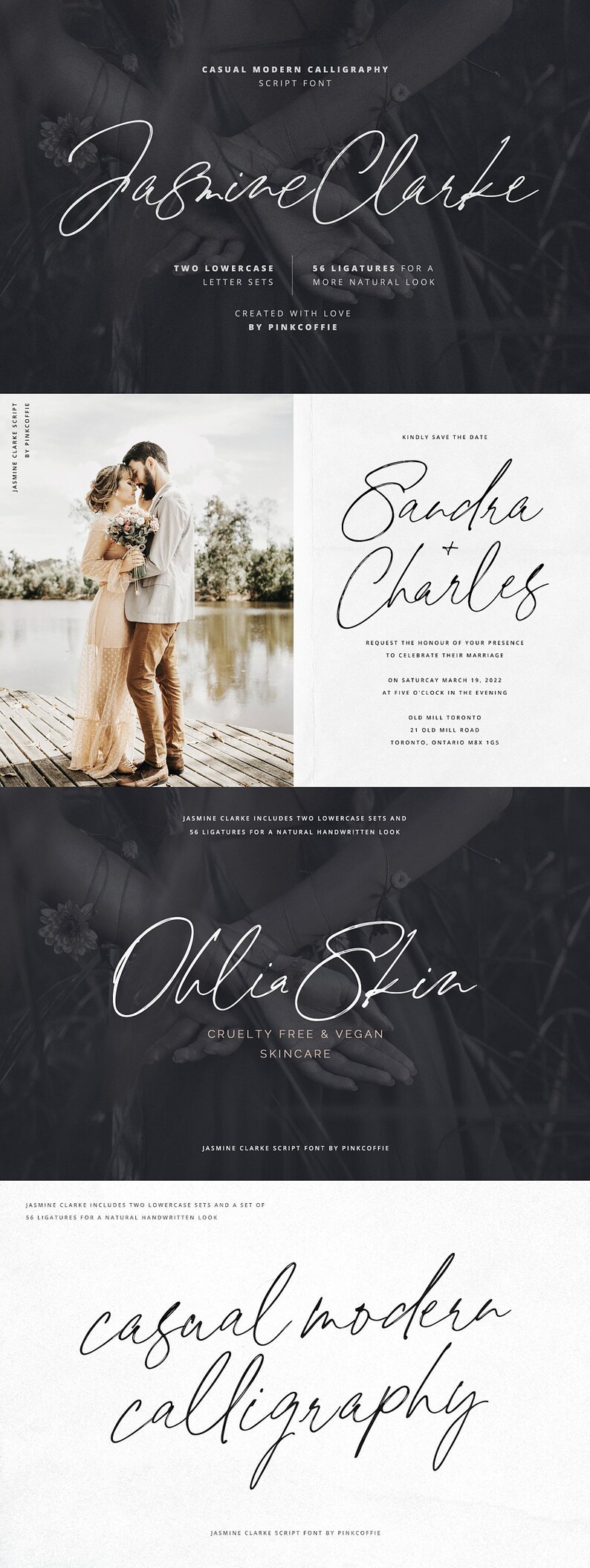 Modern Font Bundle, Logo Bundle, Script Font Bundle, Sans Serif Font ...