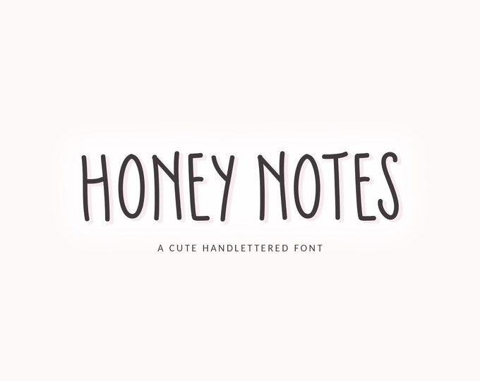 Cute Notes Font, Handwritten Font, Goodnotes Font, Teacher Fonts, Cute ...