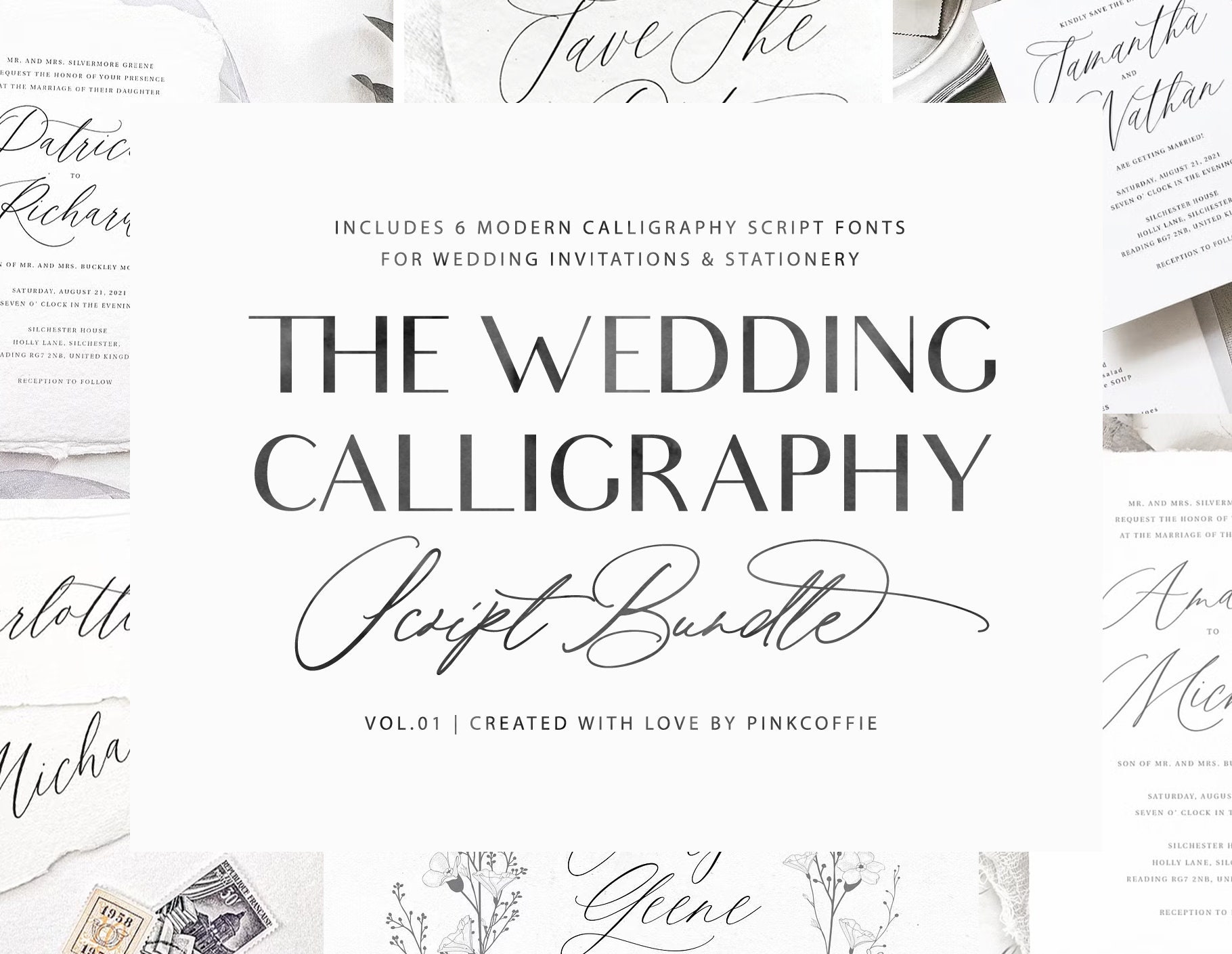 Script fonts for wedding invitations 60 photos - Astyledwedding.com