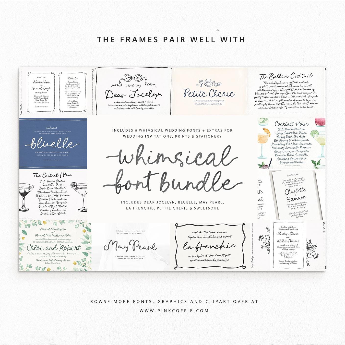 Wavy Squiggle Borders, SVG Hand Drawn Frames, Wavy Frames, Whimsical ...