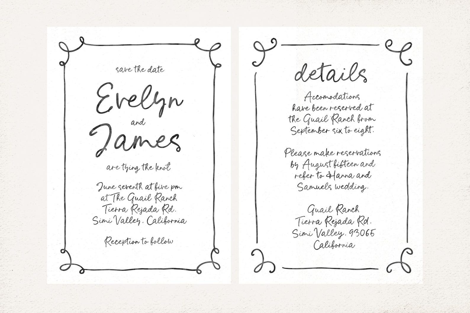 40 Whimsical Frames, Squiggle Borders, Whimsical Wedding Clipart ...