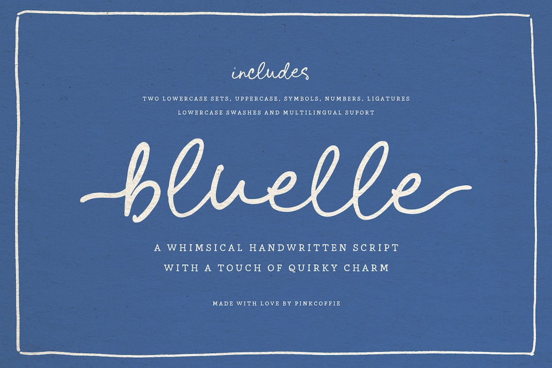 Handwritten Script Font, Whimsical Font, Wedding Font, Invitation Font ...