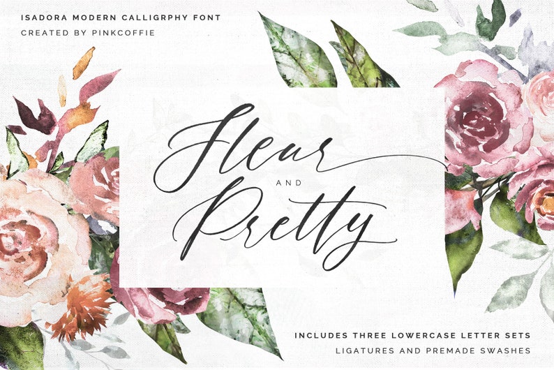 Handwritten Script Font, Whimsical Font, Wedding Font, Invitation Font ...