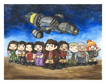 Saint Malcolm Reynolds Print 8x10 - Etsy